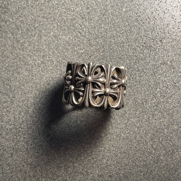 Chrome Hearts | Accessories | Chrome Hearts Cemetery Ring | Poshmark